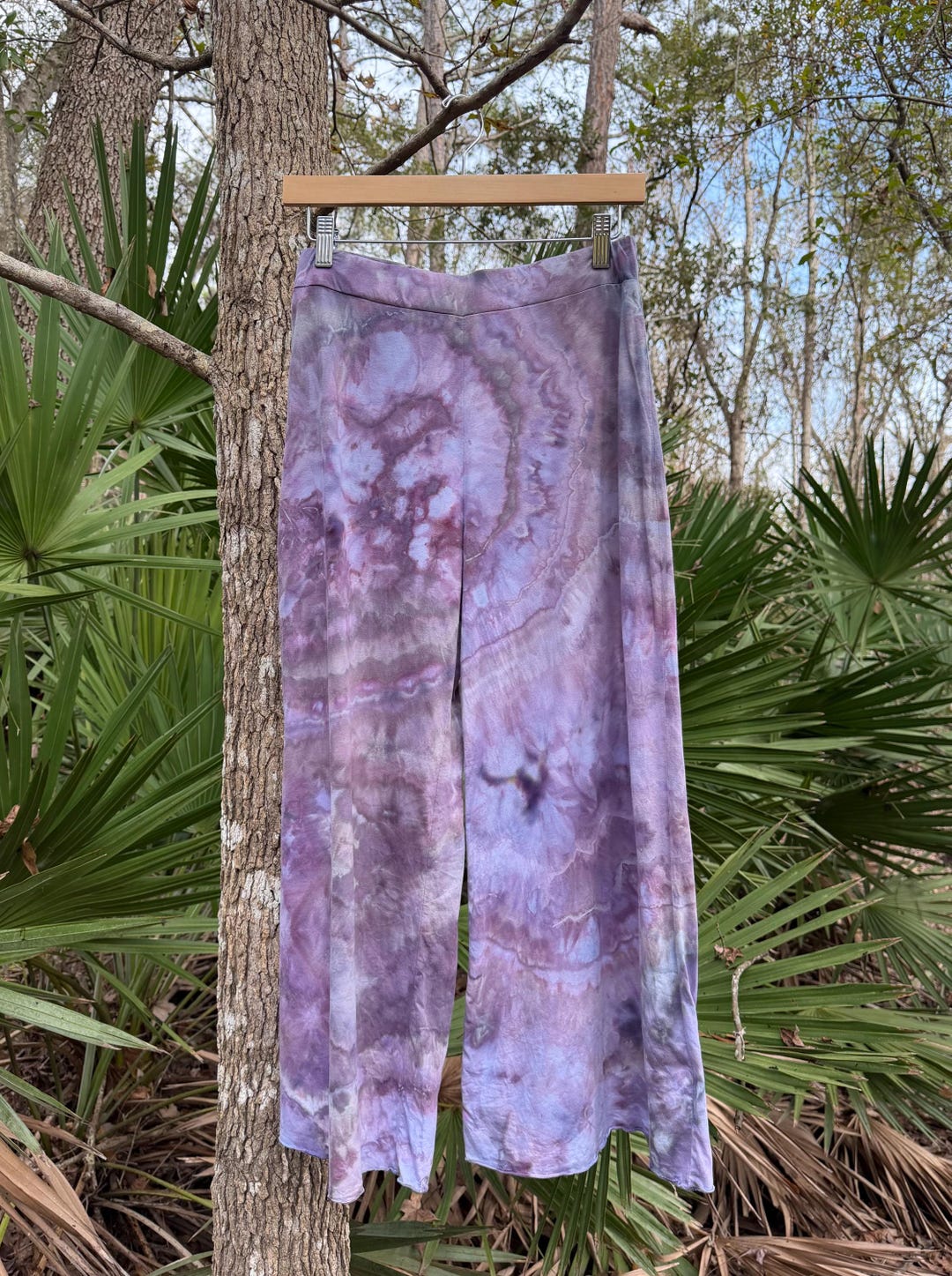 Stardust Capri Pants Size S (geode Ice Dye) - Etsy