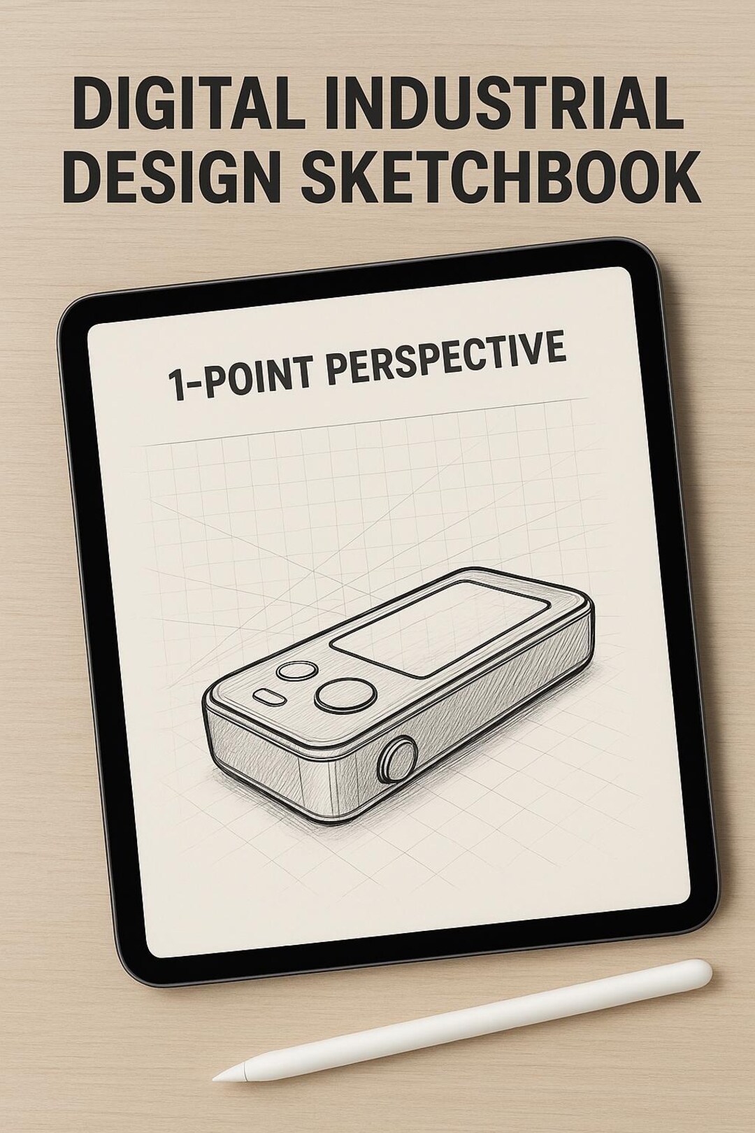 Industrial Design Sketchbook | 54pages | Perspective, Isometric ...