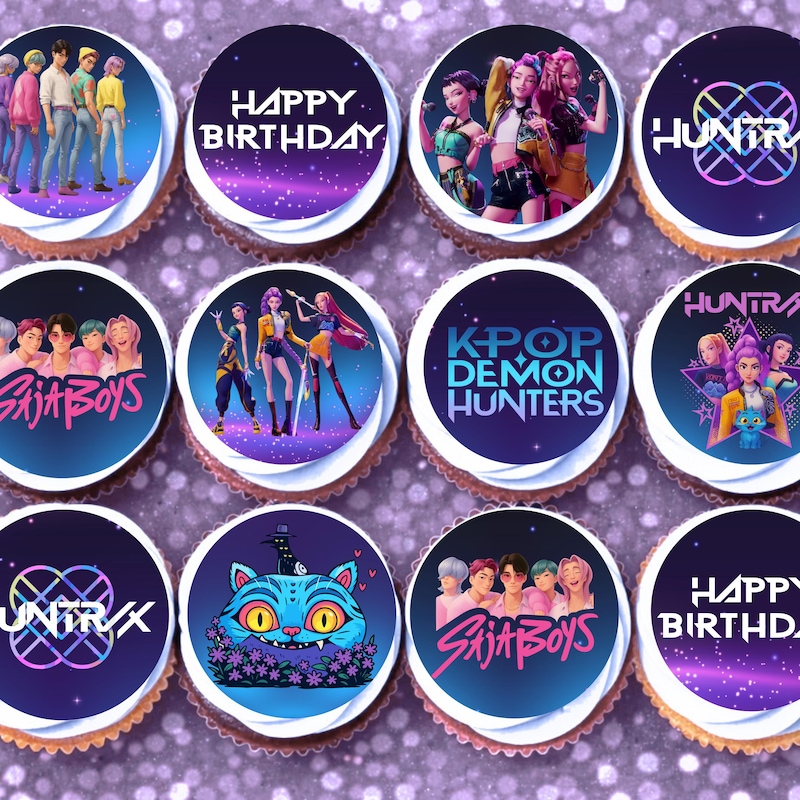 Kpop Demon Cake Topper - Etsy UK