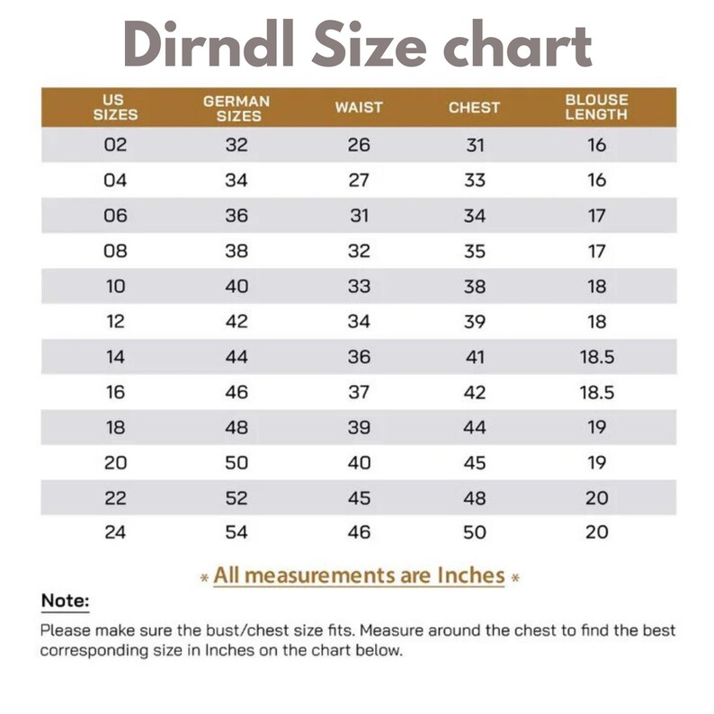 Dirndl Set 3-piece Complete Outfit | Traditional German Dirndl Dress ...