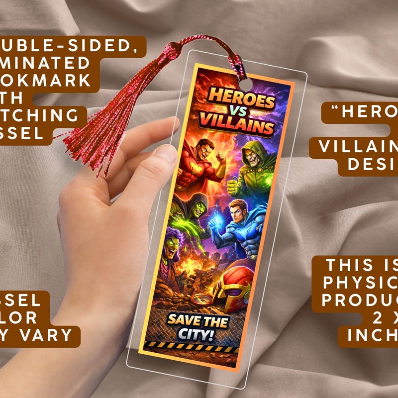 Avengers Bookmark - Etsy