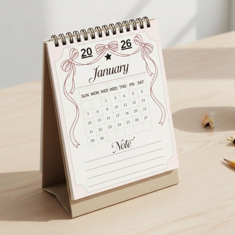 2026 Minimalist Calendar Printable, Monthly Planner, Editable Planner ...