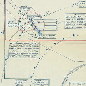 Battle of Midway Naval Plotting Chart Print - Etsy