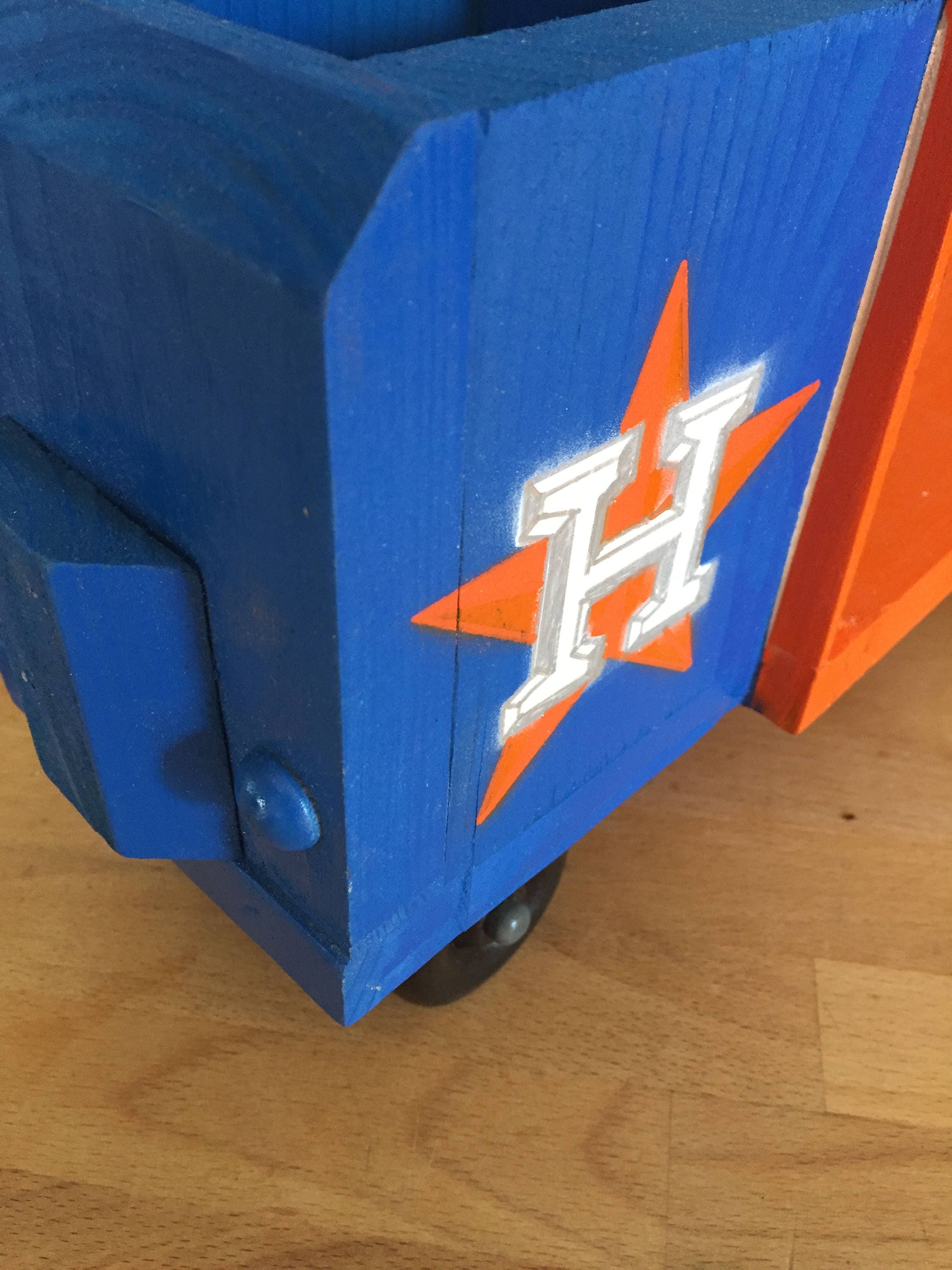 Houston Astros Inspired Wall or Desk Bookcase Rack - Etsy