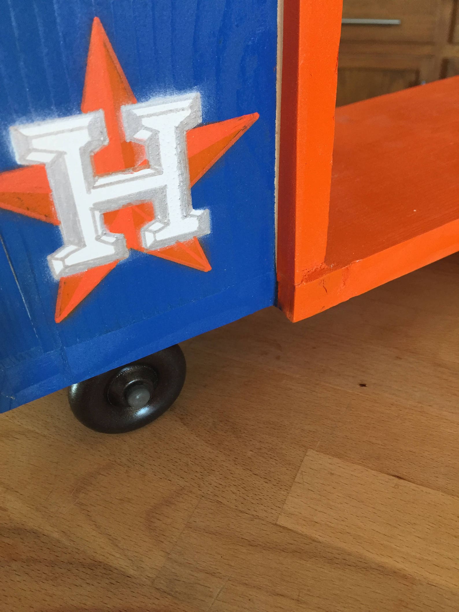 Houston Astros Inspired Wall or Desk Bookcase Rack - Etsy