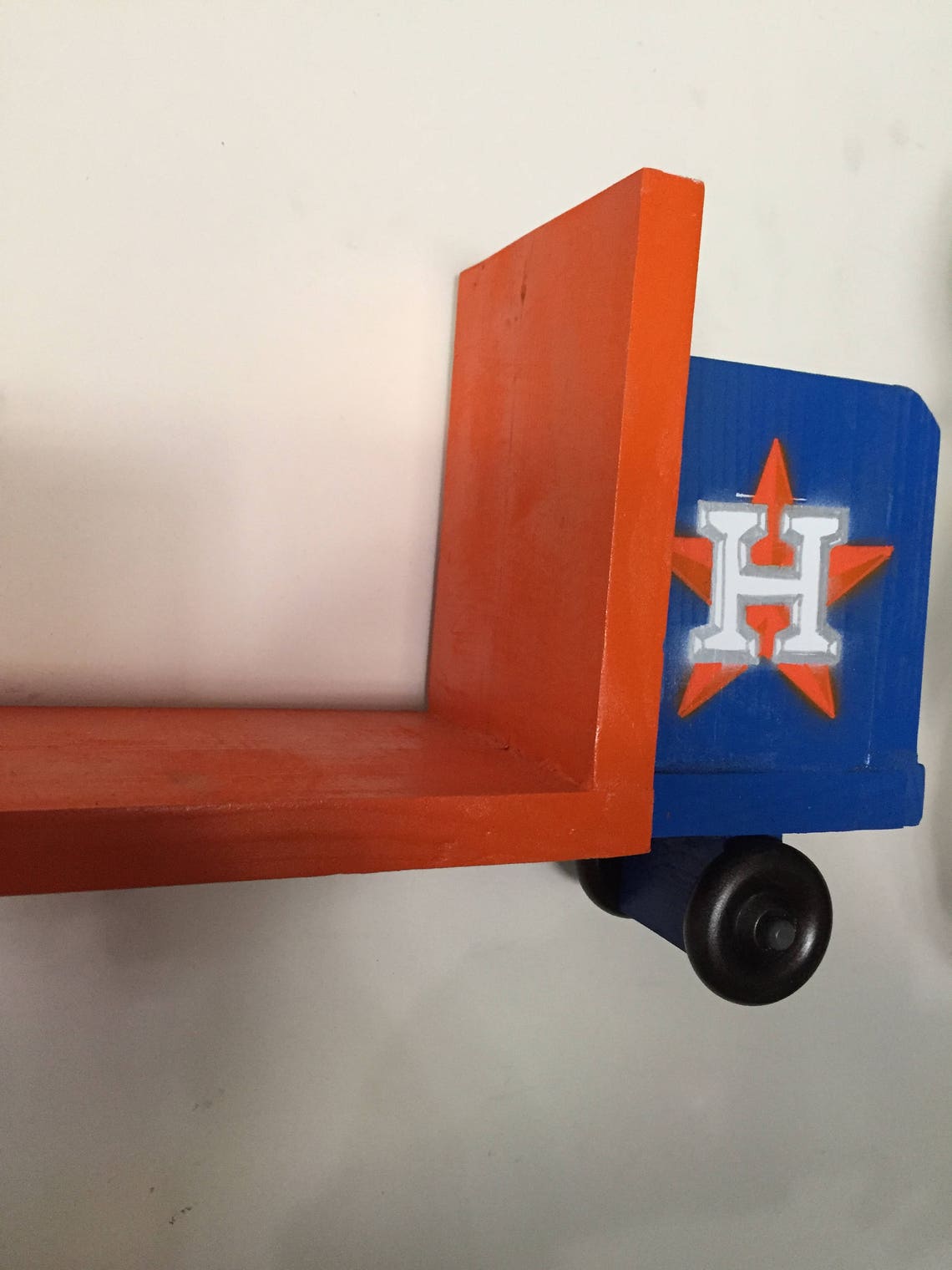 Houston Astros Inspired Wall or Desk Bookcase Rack - Etsy