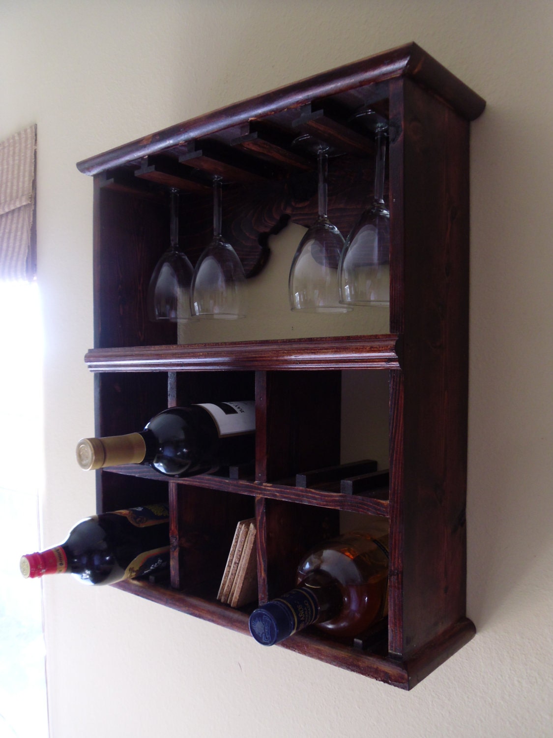 Cedar Vintage Wine Rack - Etsy