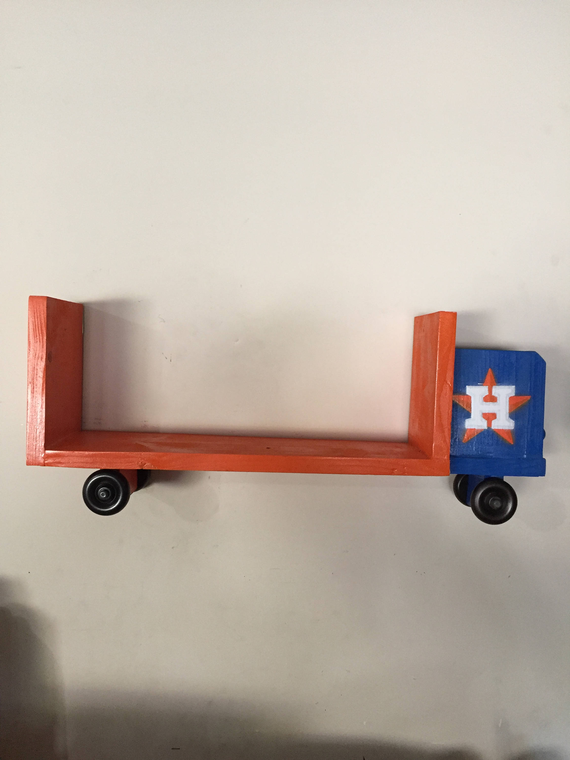 Houston Astros Inspired Wall or Desk Bookcase Rack - Etsy
