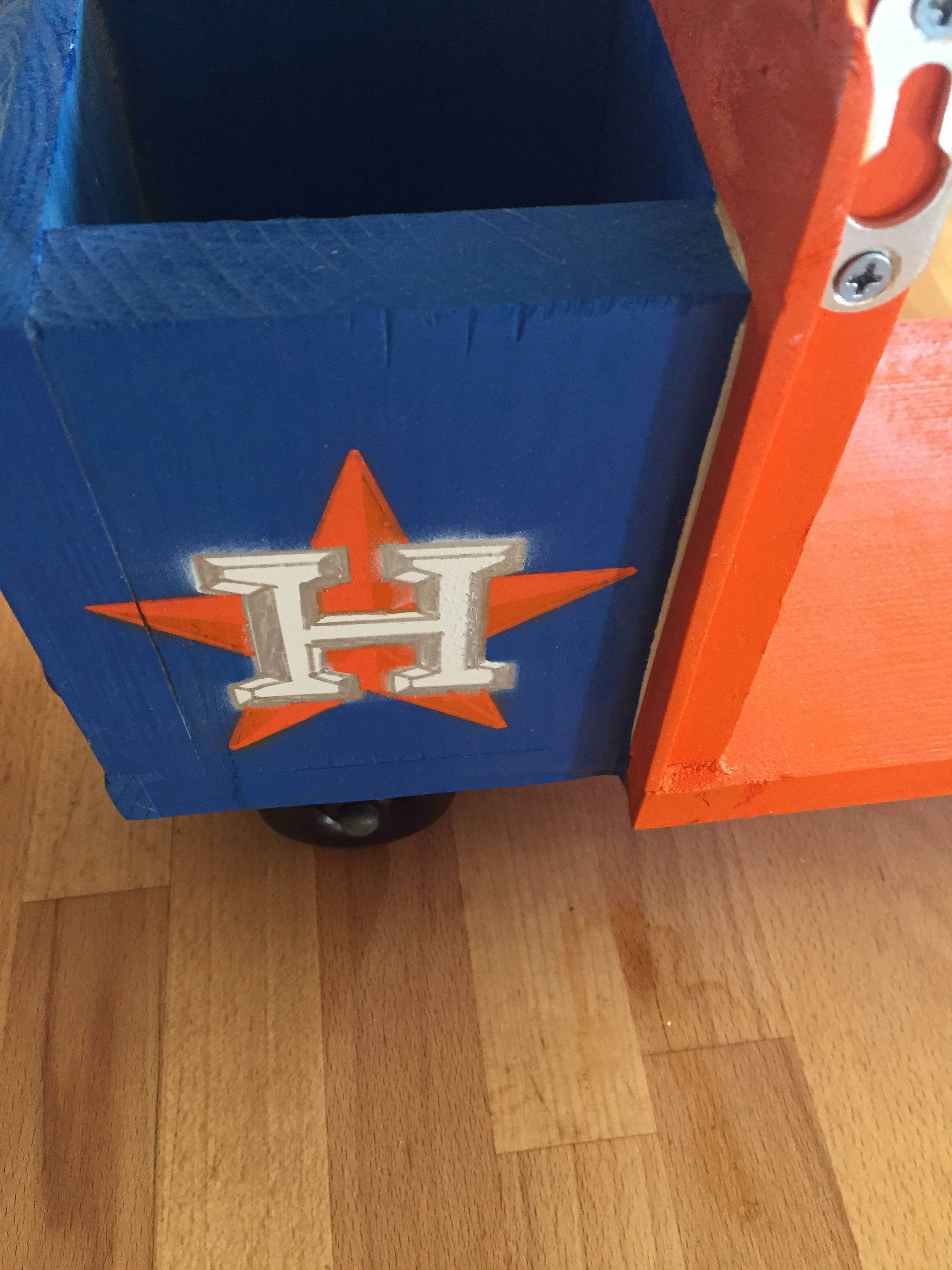 Houston Astros Inspired Wall or Desk Bookcase Rack - Etsy