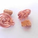 Copper Rosette Post Earrings, 100% Copper, "rosa" - Etsy