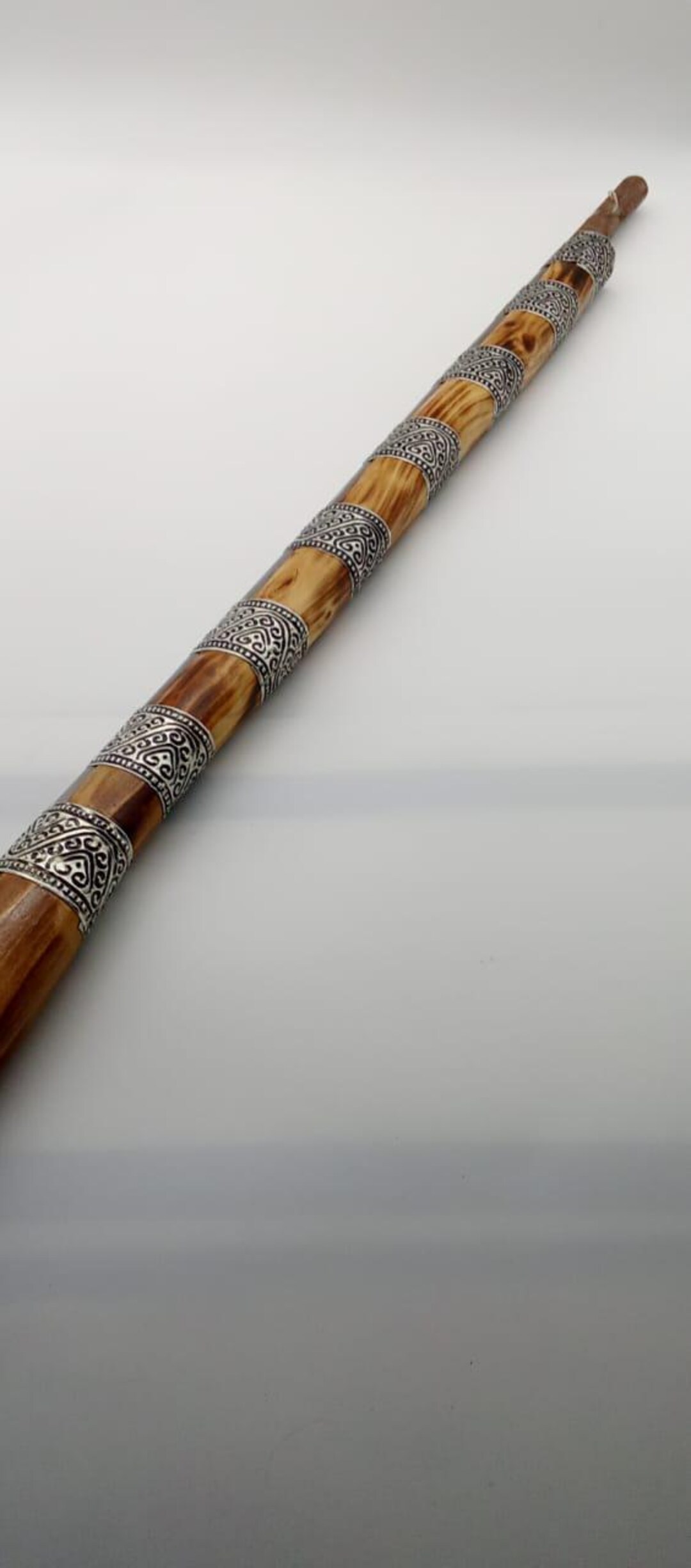 Moroccan Handmade Decorative Musket – Wood and Engraved Metal – Unique ...