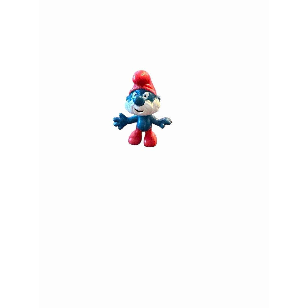 Papa Smurf 20001 the Smurfs Vintage SCHLEICH PEYO 2" PVC Figure Hong ...
