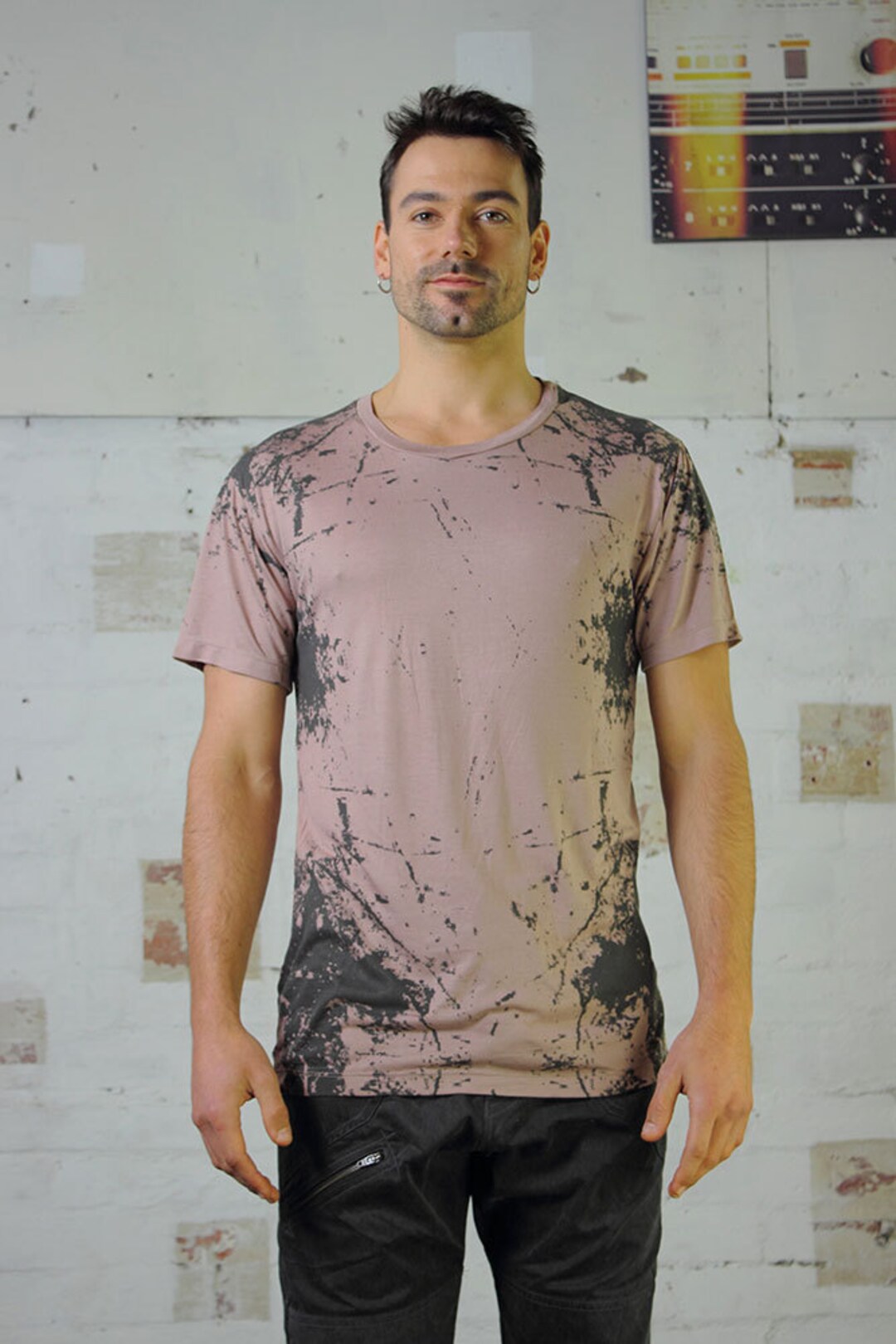 Mens Textural T-shirt T-shirt, Fitted T, Mens Shirt. - Etsy Australia