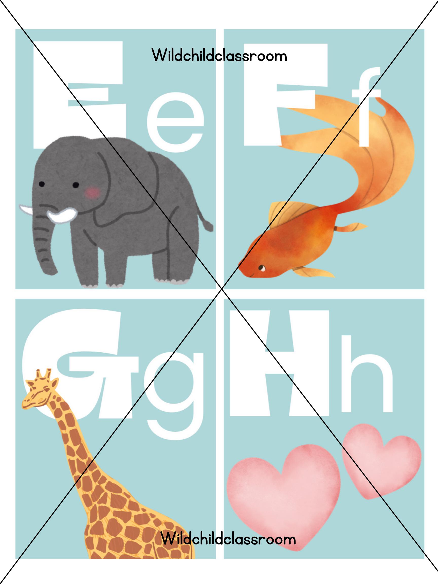 Alphabet Bulletin Board | Classroom Alphabet Display | Printable ABC ...