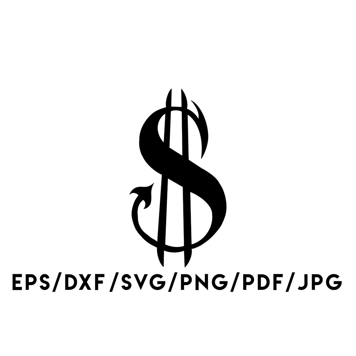 Devil Money Design Instant Download Svg, Eps, Dxf, Png, Pdf, Jpg ...