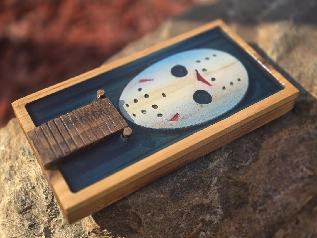 Jason Wall Decoration Crystal Lake Wood and Resin - Etsy