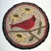 Rug Hooking PATTERN Cardinal Chair Pad or Table Mat 14 - Etsy