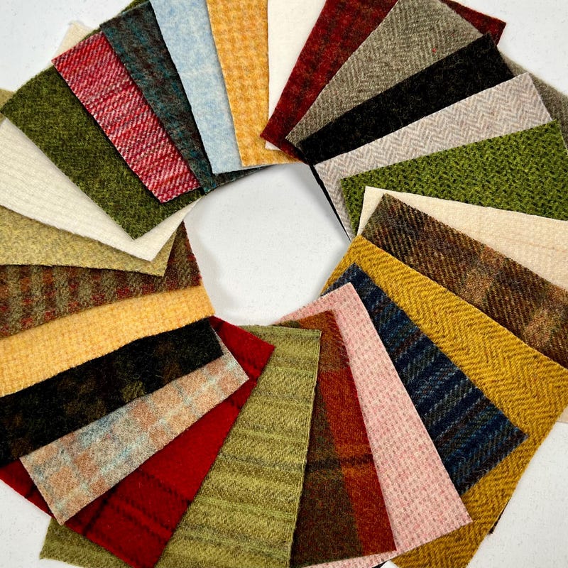 Scrap Pieces Wool - Etsy
