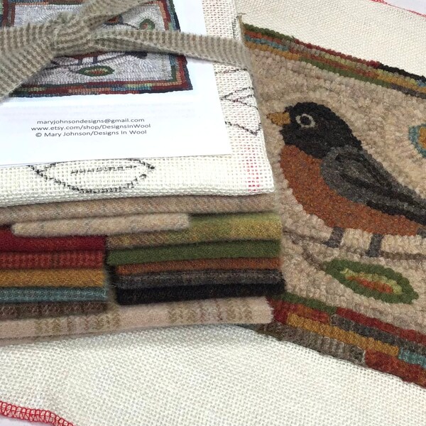 Primitive Rug Hooking Kits - Etsy