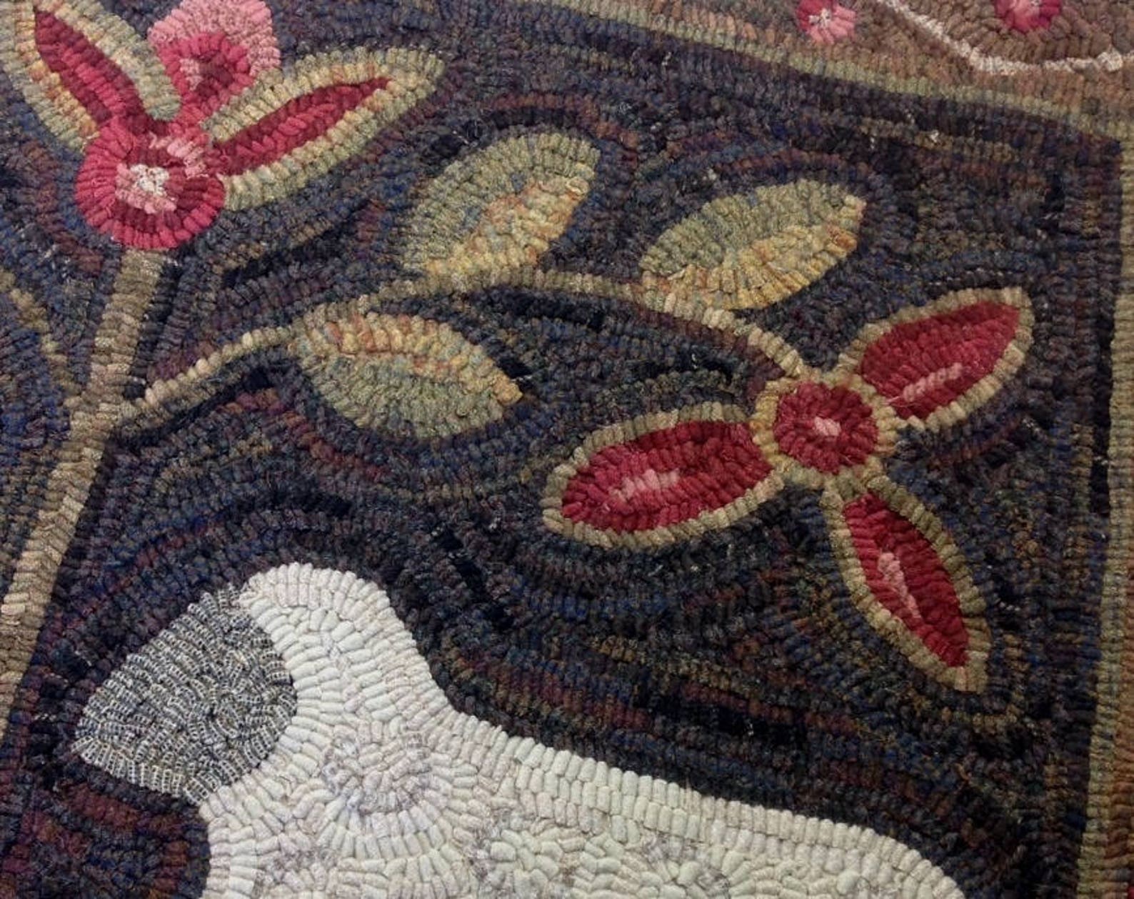 Rug Hooking PATTERN, Two Sheep, 28 X 36, P173, Folk Art Sheep, DIY ...