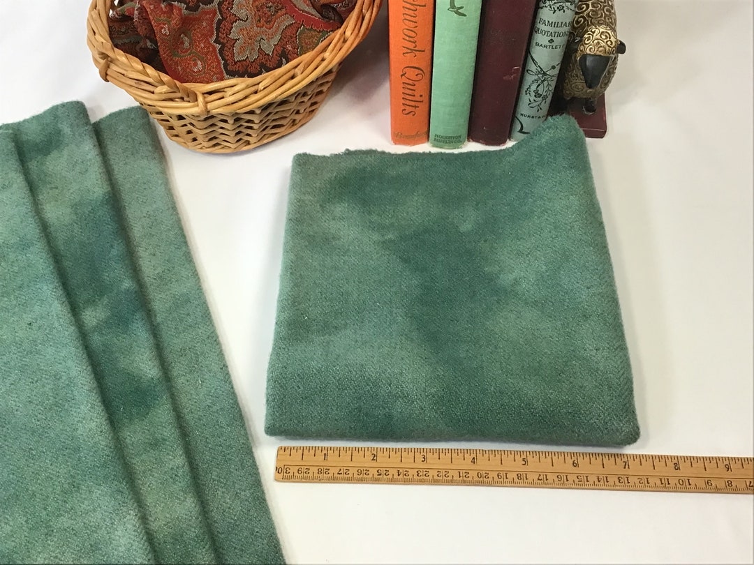 Old Weathervane, One Fat Quarter Yard, Hand Dyed Wool Fabric for Rug ...