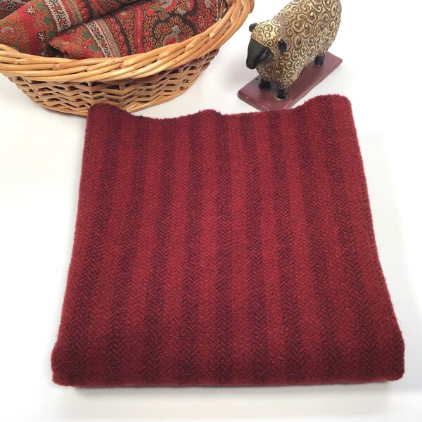 Dark Red Wool - Etsy