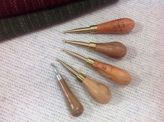 Hartman Hook, 8mm ERGO Handle, J863, Primitive Rug Hook, Wide Cut Rug ...