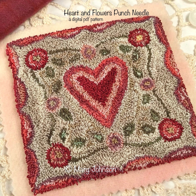 Punch Needle Patterns Pdf - Etsy