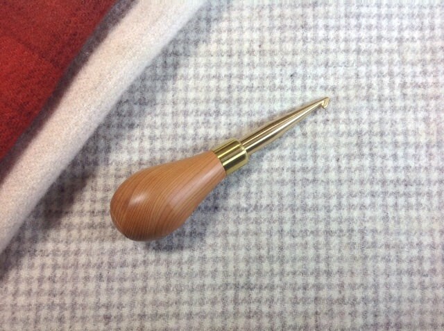 Hartman Hook, 9mm Ball Handle, S206, Wide Cut Rug Hook, Primitive Rug ...