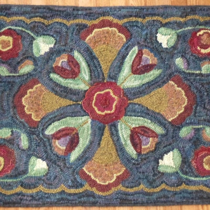 Hooked Rug Pattern - Etsy