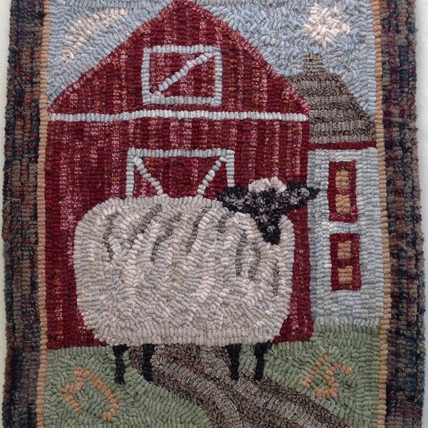 Red Barn Rug Hooking Patterns - Etsy