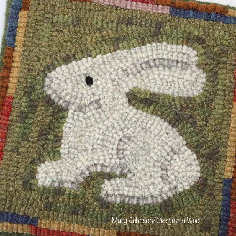 Bunny Rug - Etsy