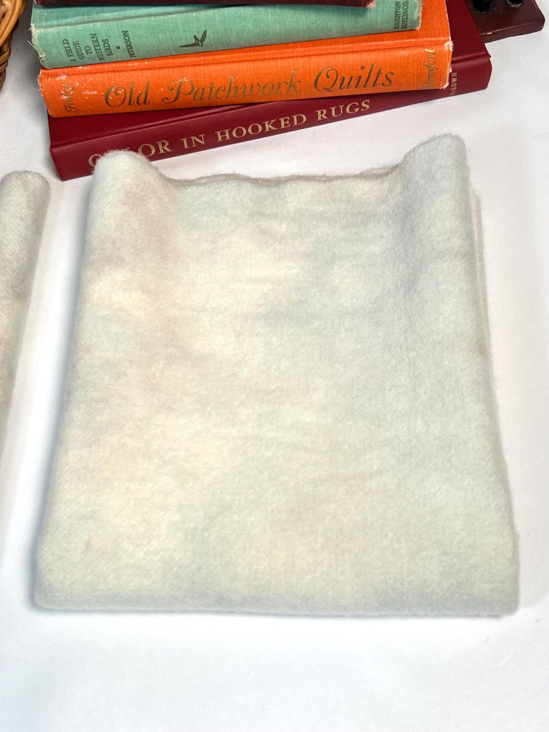 Sunset Clouds, 1 Fat Quarter Yard, Hand Dyed Wool for Rug Hooking and ...