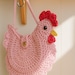 Crochet Chicken Bag Pattern PDF, Farm Animal Purse Crochet Tutorial ...