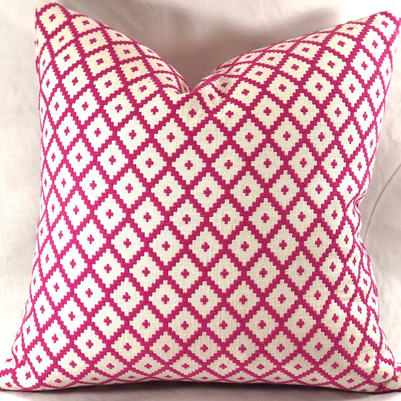 Fuschia Pillow - Etsy