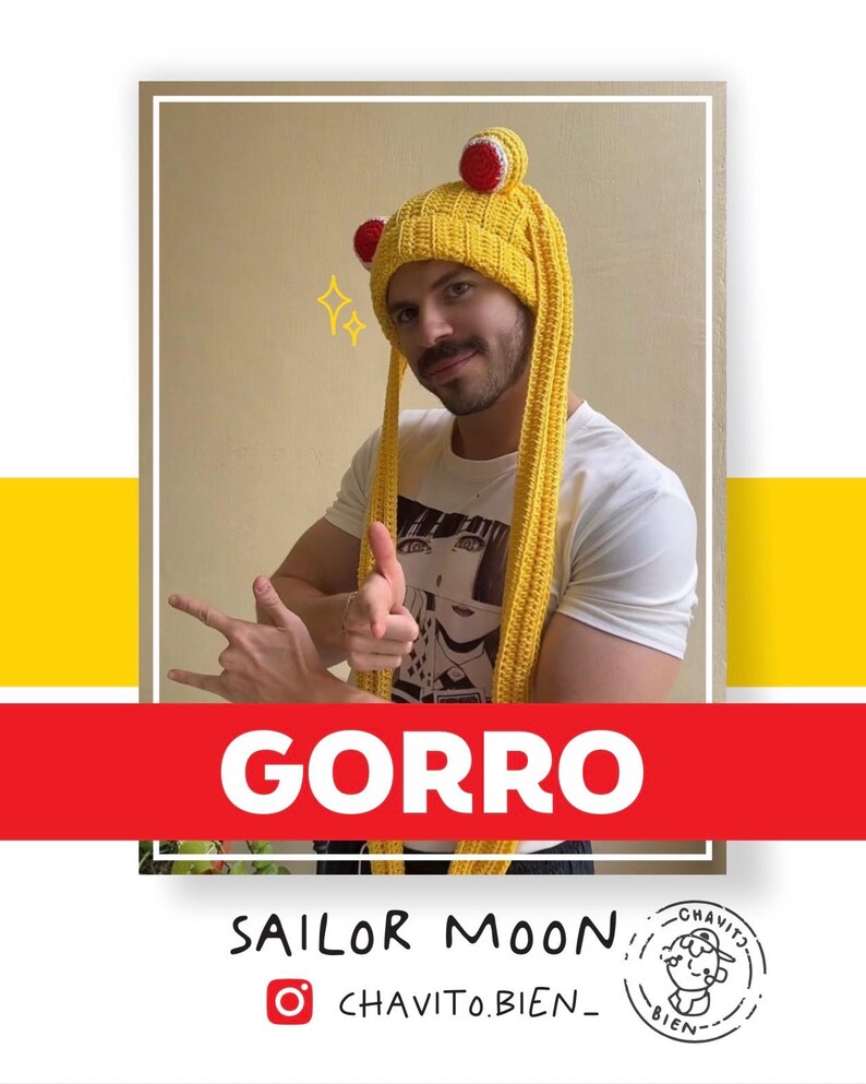 Sailor Moon Hat Etsy 5608