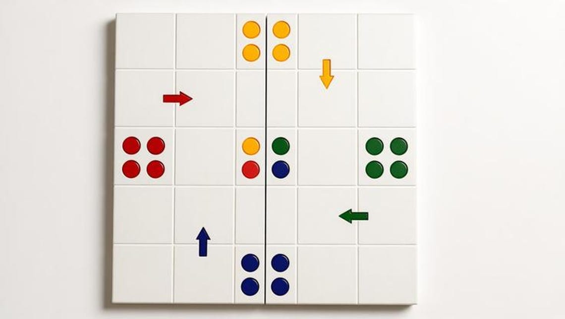 Cowrie Chal - Modern Twist on Traditional Indian Board Game - Etsy