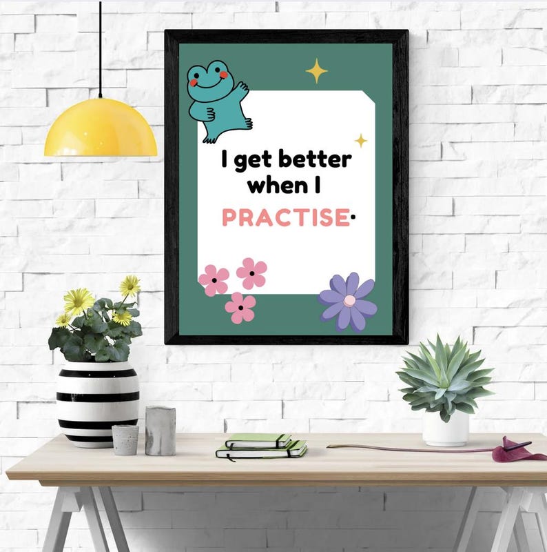 Growth Mindset Posters – Positive Affirmations for Classroom Display ...