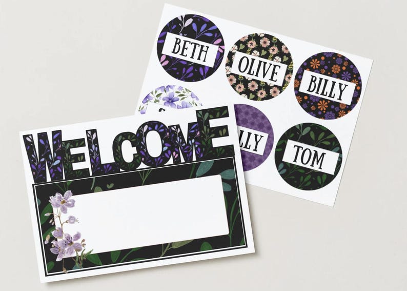 Editable Classroom Name Tags | Rectangular, Circle & Square | Classroom ...