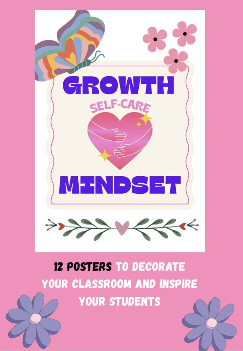 Growth Mindset Posters – Positive Affirmations for Classroom Display ...