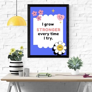 Growth Mindset Posters – Positive Affirmations for Classroom Display ...