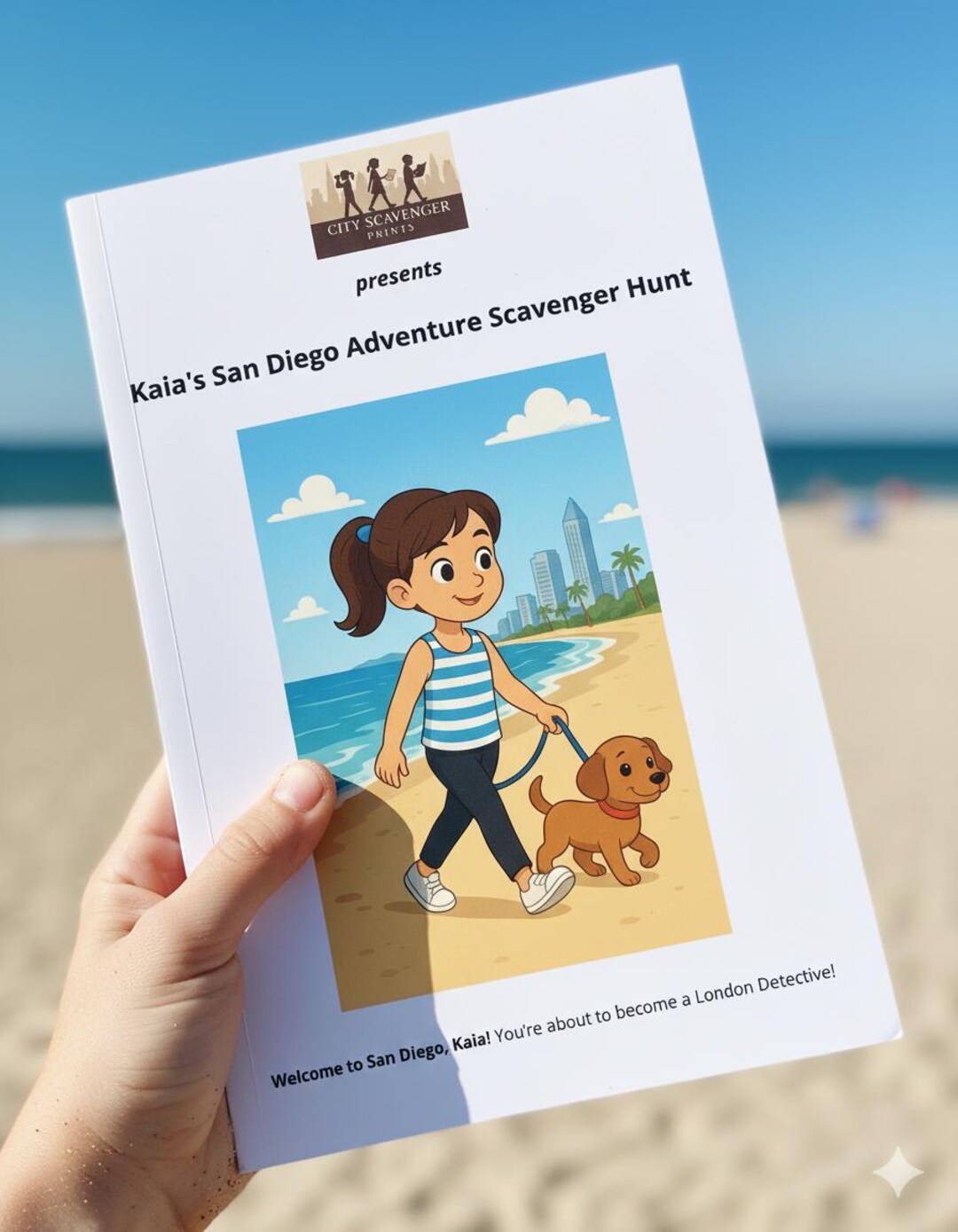 Personalized San Diego Scavenger Hunt Printable PDF | Custom Kids ...