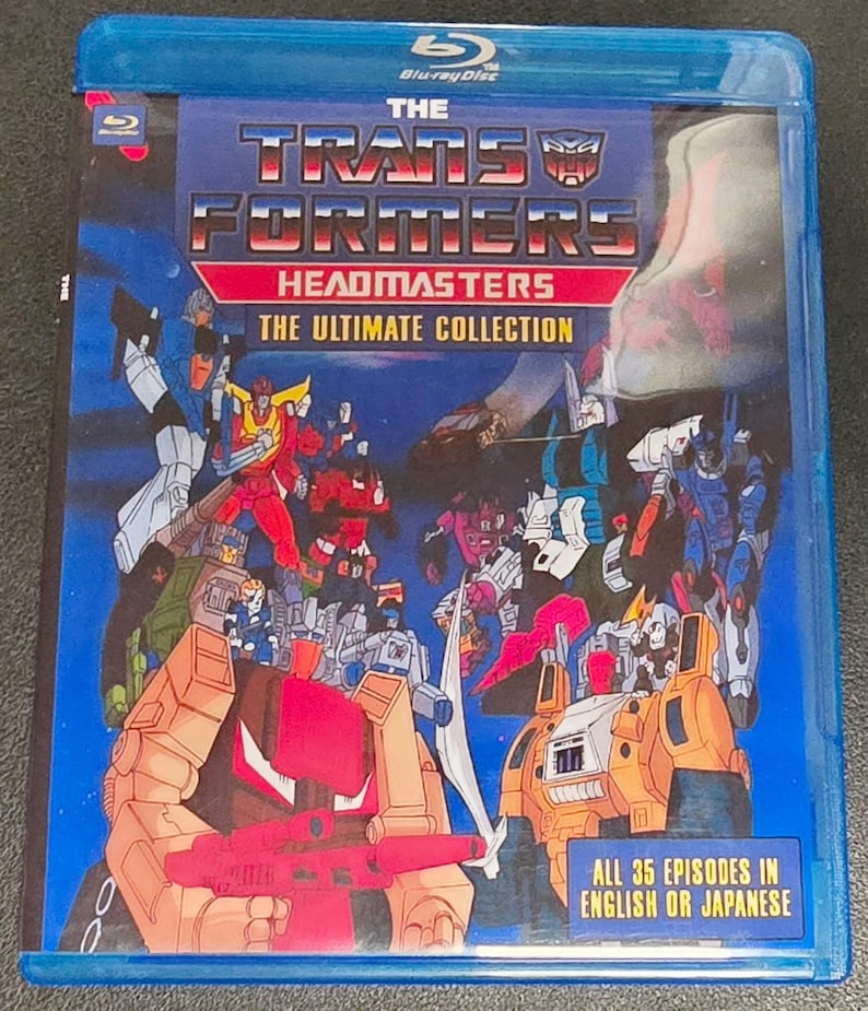 Transformers Headmasters Blu Ray English or Japanese Dub With English ...