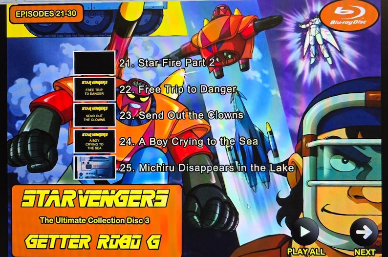 Starvengers Ultimate Collection Blu Ray! 39 EPS, 26 With English DUB ...