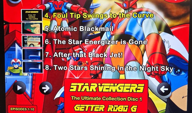 Starvengers Ultimate Collection Blu Ray! 39 EPS, 26 With English DUB ...