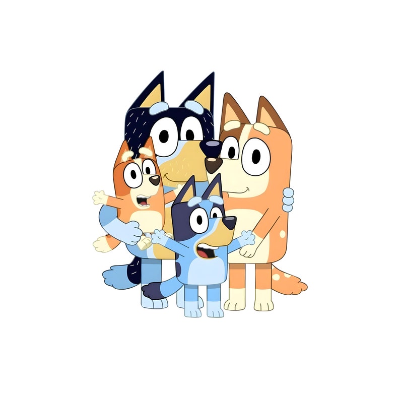 Bluey Friends Png Bluey Friends Instant Download Png Bluey - Etsy België