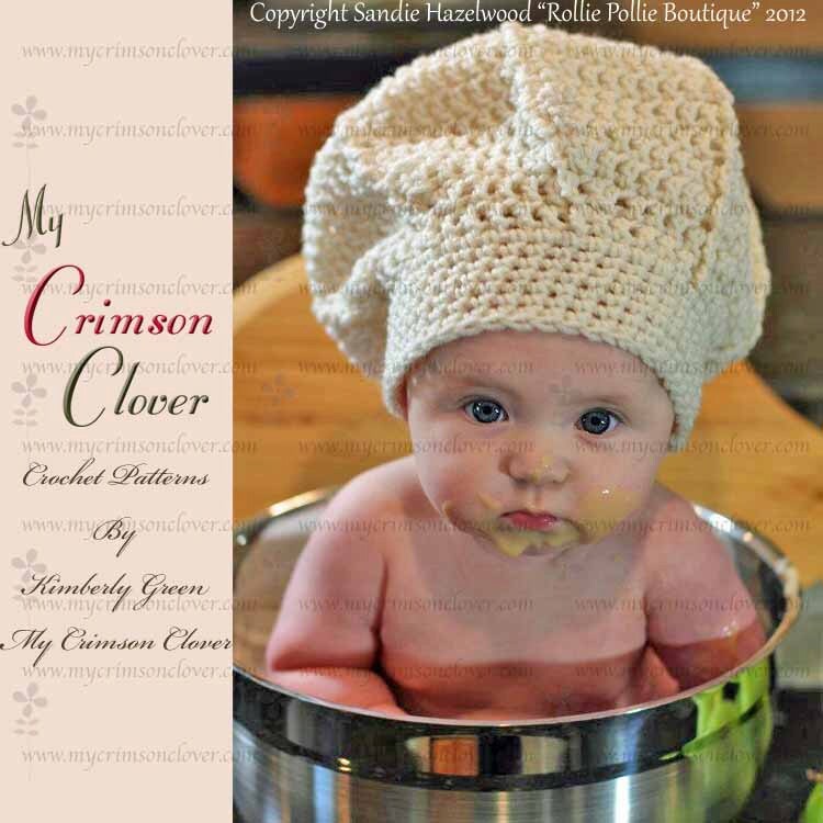 Crochet Pattern Chef Hat "le Petit Chef Hat" - Etsy