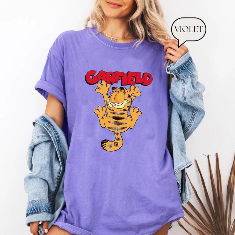 Boys Garfield Shirt - Etsy