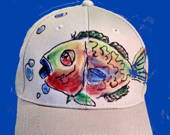 Fish Baseball Cap - Etsy