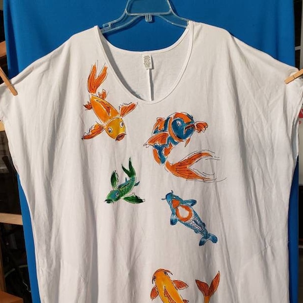 Koi Fish Dress Women - Etsy